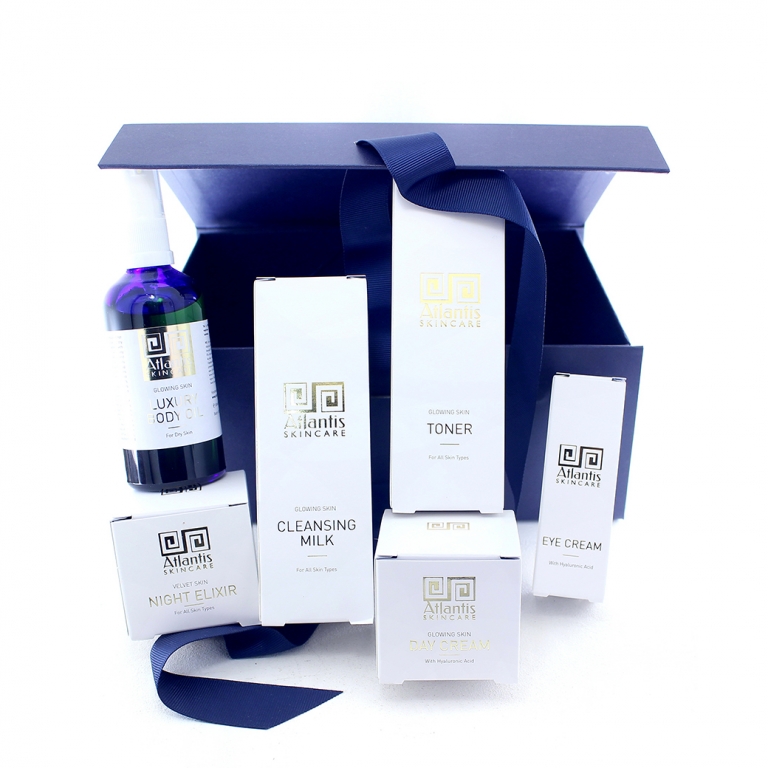 Atlantis Skincare Anti Aging Gift Set With Body Oil